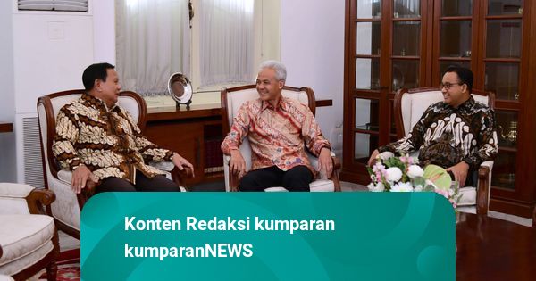 Anies, Ganjar, Prabowo, Kompak Pakai Batik Saat Makan Bareng Jokowi ... Anies, Ganjar, Prabowo, Kompak Pakai Batik Saat Makan Bareng Jokowi ...
